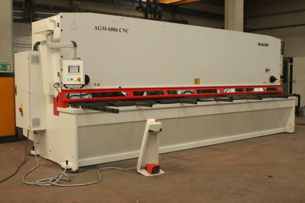 HİLALSAN 6 METRE 6mm CNC AÇI AYARLI GİYOTİN MAKAS Used Hydraulic ...