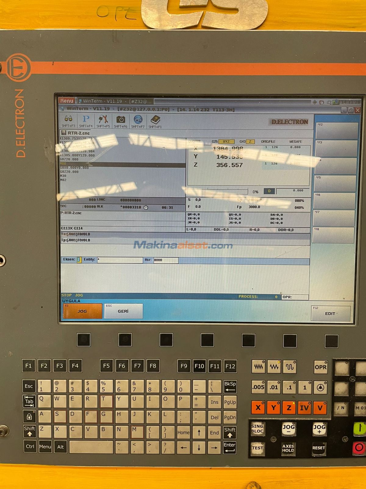 AMS MAKİNA 2000 x 6000 EBAT RUTUR Used Other Metal Cutting Machines ...