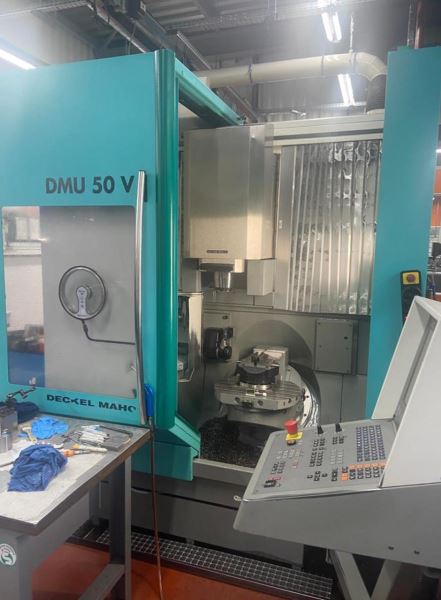 DMG DMU 50 V CNC Dik İşlem Used Cnc Vertical Machining Center machine ...