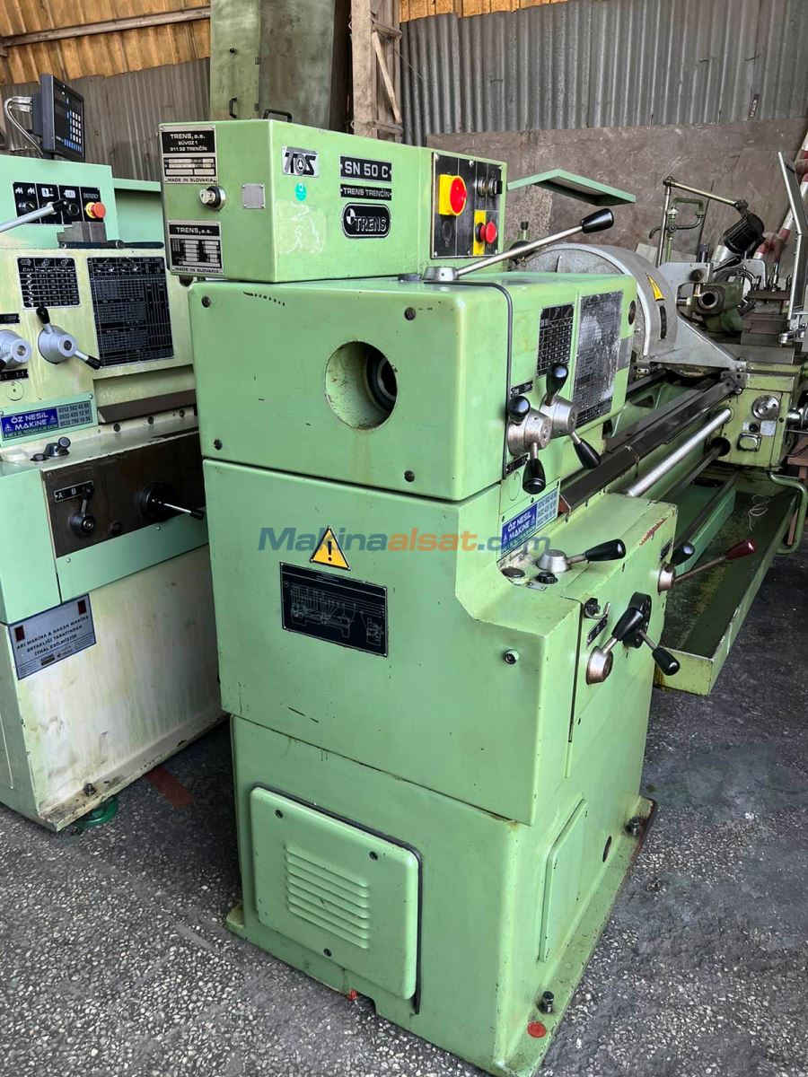 SN 50 Trens Slovakya 1,5 Metre Torna Used Centre Lathe machine for sale