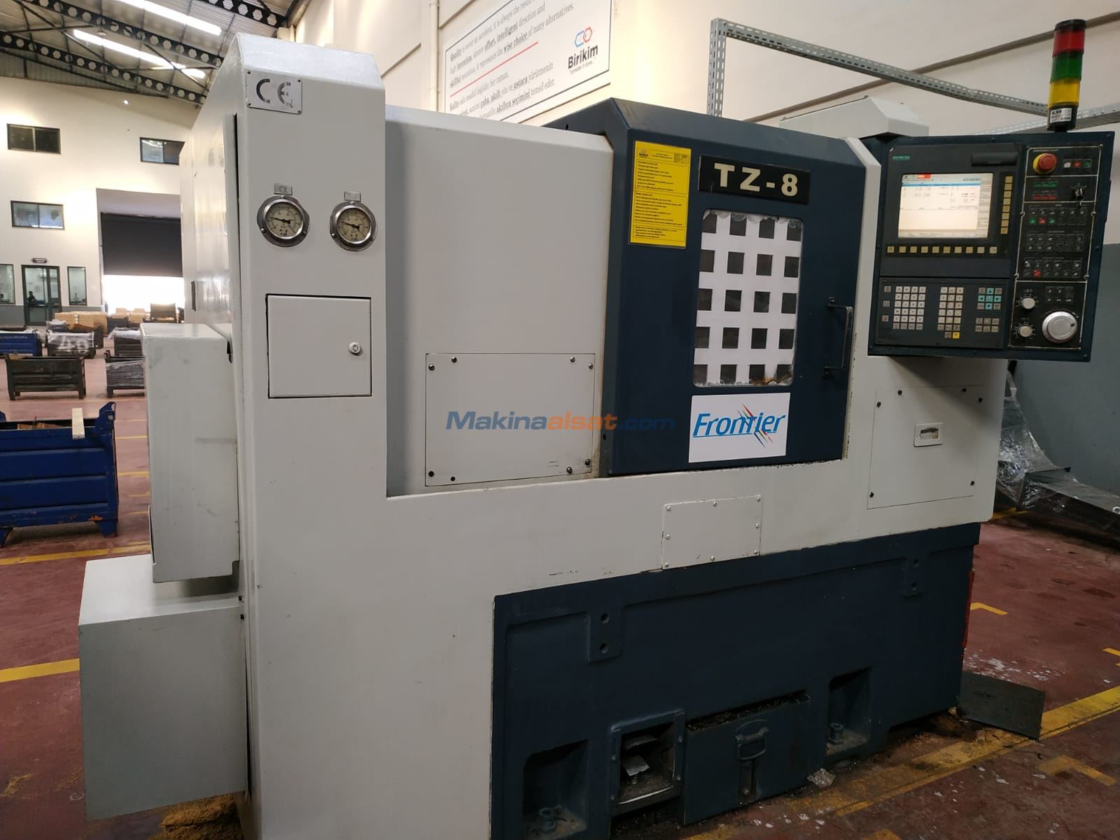 Satılık ikinci el SIEMENS FRONTIER CNC Torna CNC Torna makinesi