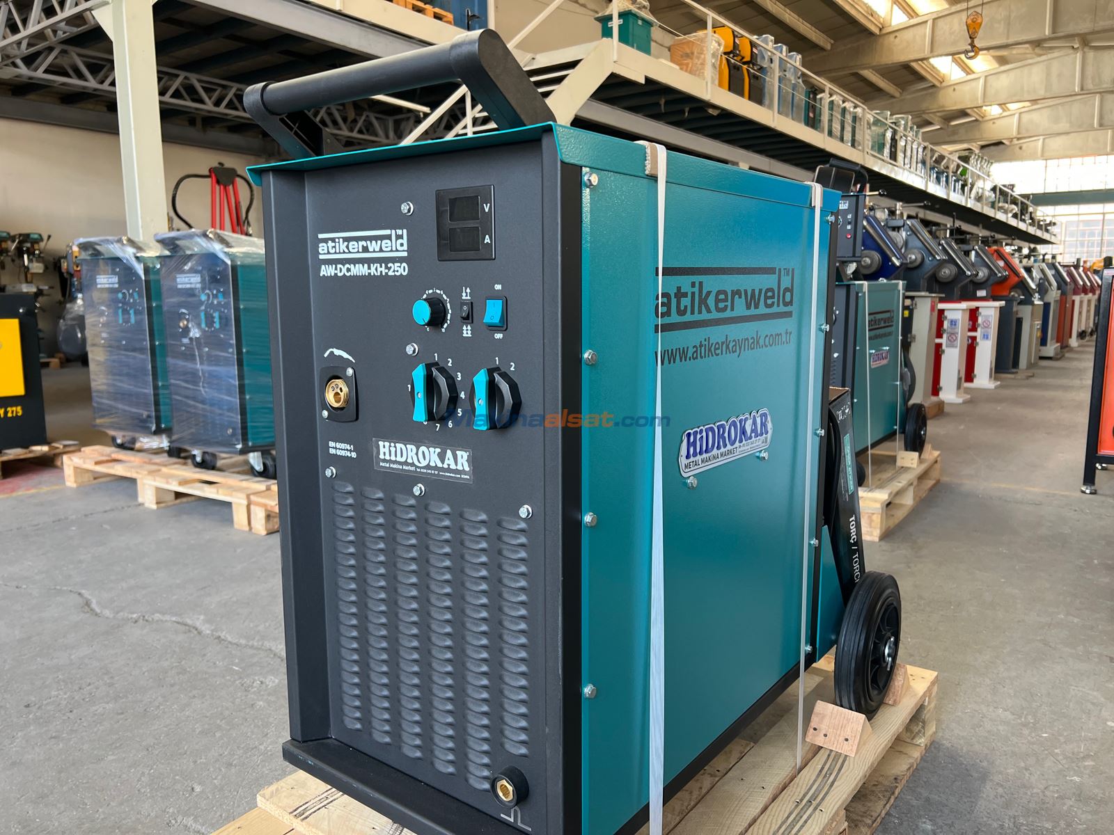 Satılık ikinci el ATİKER 250 AMPER GAZALTI KAYNAK Gazaltı Kaynak makinesi
