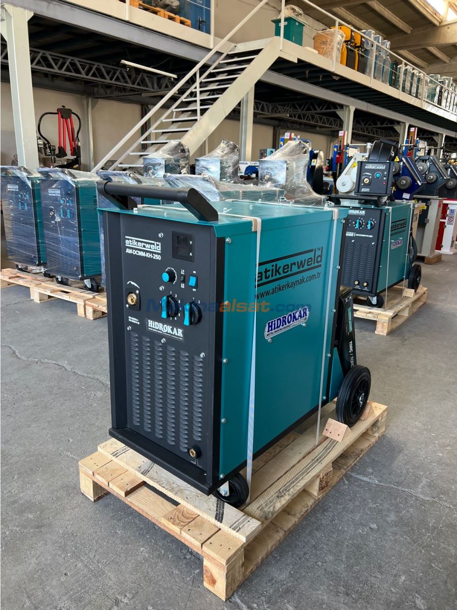Satılık ikinci el ATİKER 250 AMPER GAZALTI KAYNAK Gazaltı Kaynak makinesi