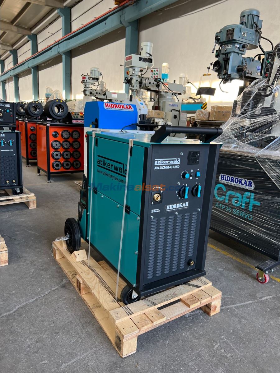 Satılık ikinci el ATİKER 250 AMPER GAZALTI KAYNAK Gazaltı Kaynak makinesi