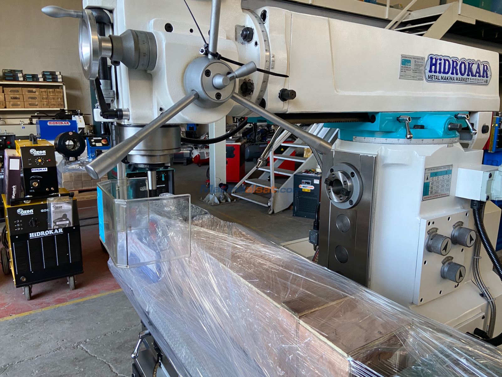 CRAFT FR3 DİJİTALLİ KALIPÇI ÜNİVERSAL FREZE Used Universal Milling ...