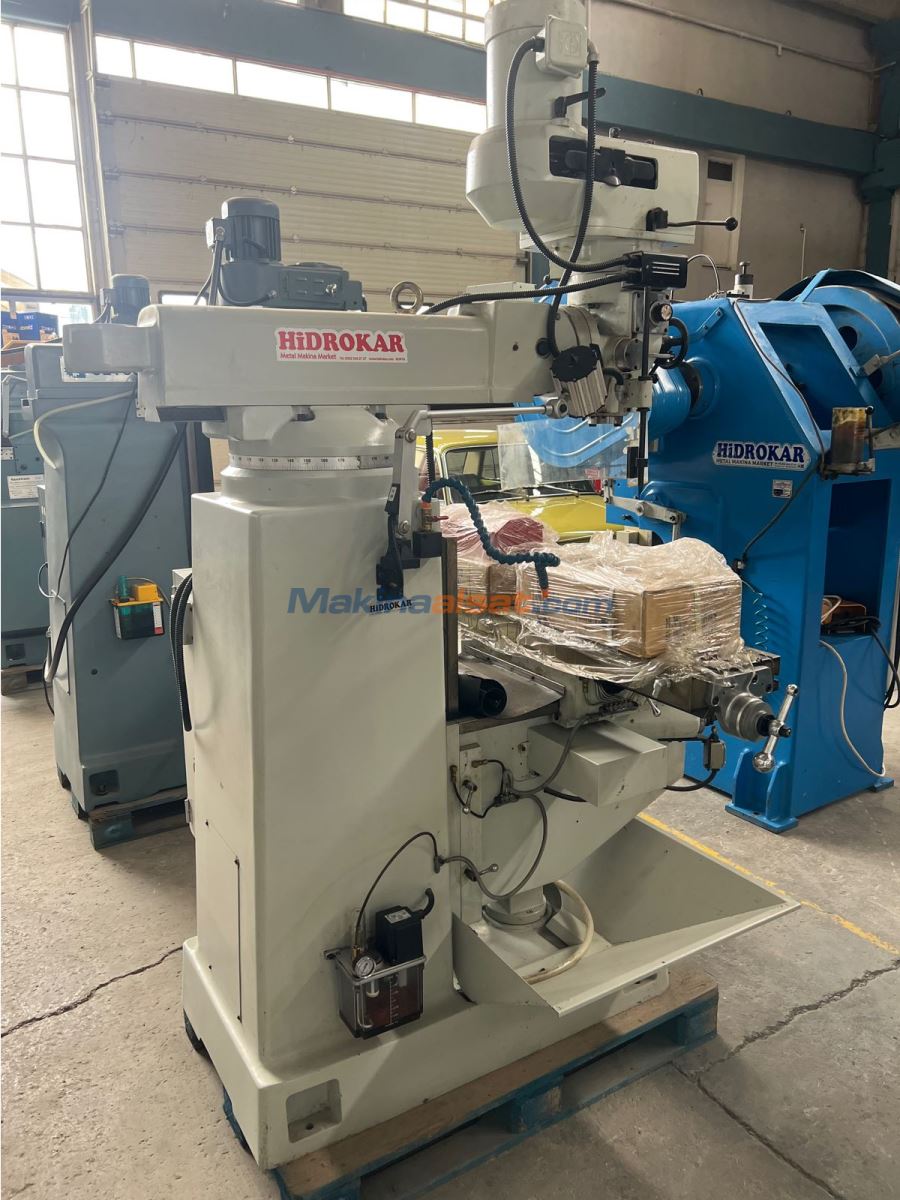 TAİWAN JETCO JBE-4 SIFIR KALIPÇI FREZE Used Universal Milling Machines ...