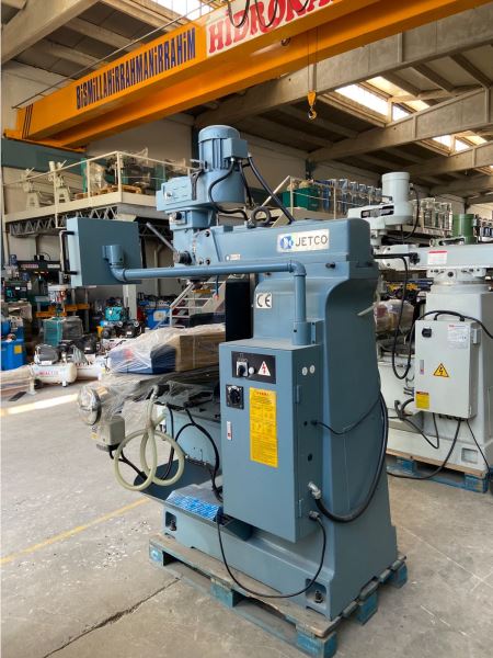 JETCO JBE-5M TAYVAN KALIPÇI FREZE Used Universal Milling Machines ...