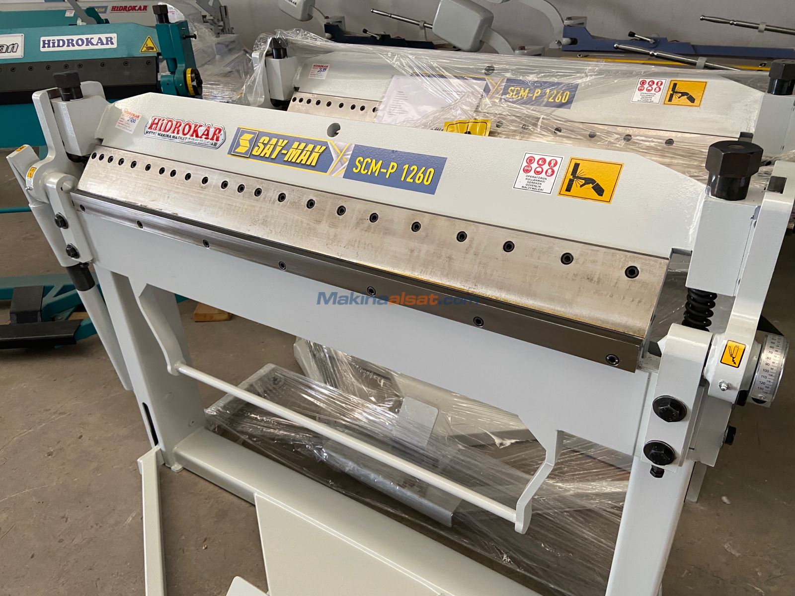 Satılık ikinci el SAYMAK SCM-P 1260x2mm PARÇA BIÇAKLI CAKA Caka / Kenet ...