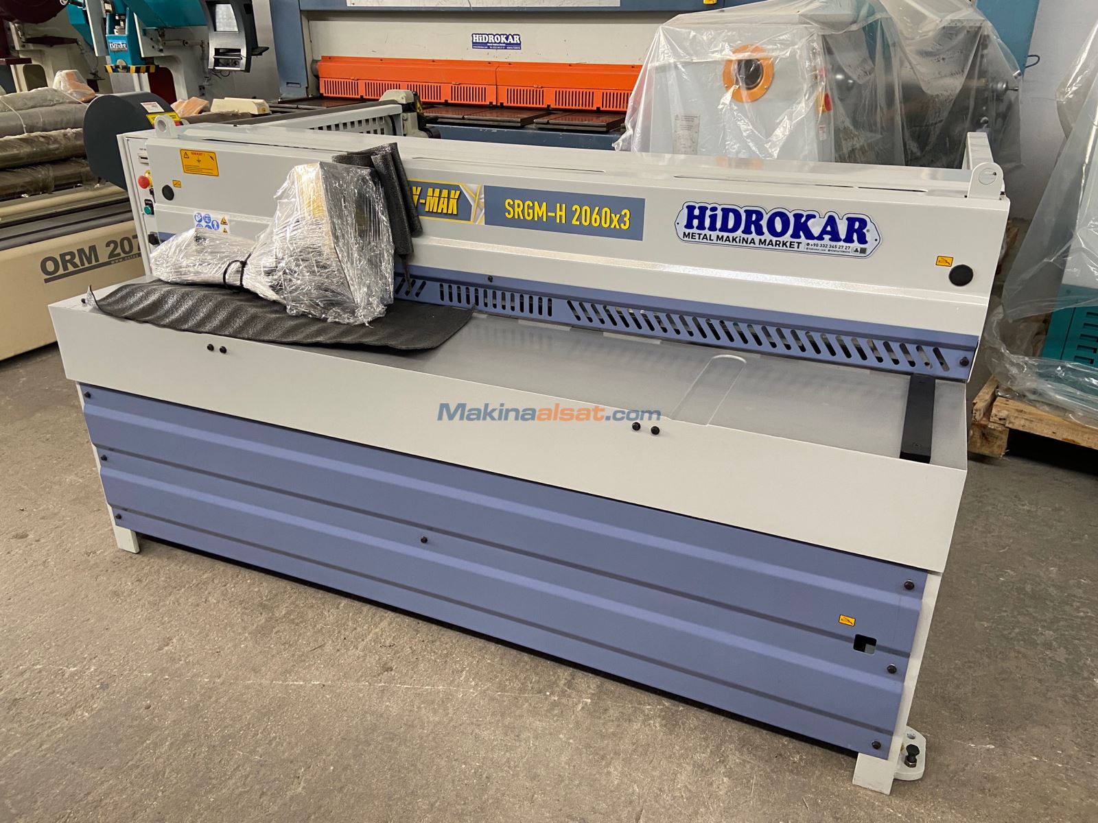 SAYMAK SRGM-H 2060x3MM REDİKTÖRLÜ GİYOTİN MAKAS Used Mechanical ...