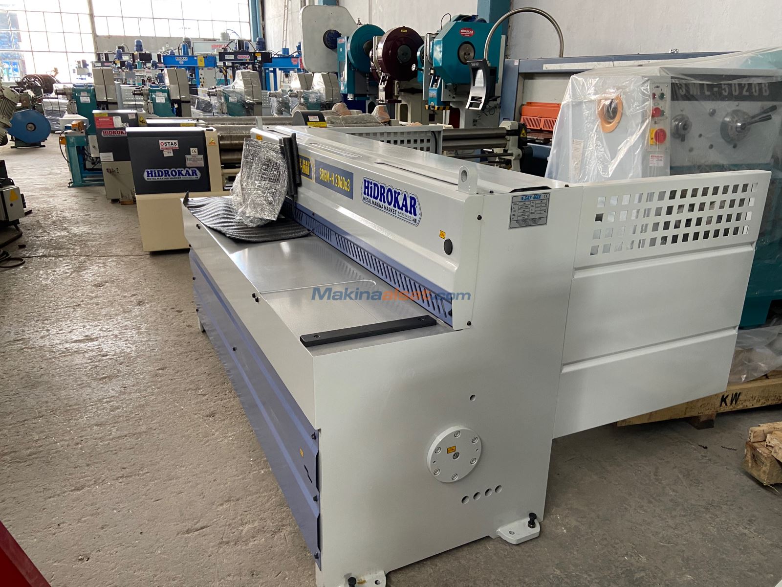 SAYMAK SRGM-H 2060x3MM REDİKTÖRLÜ GİYOTİN MAKAS Used Mechanical ...