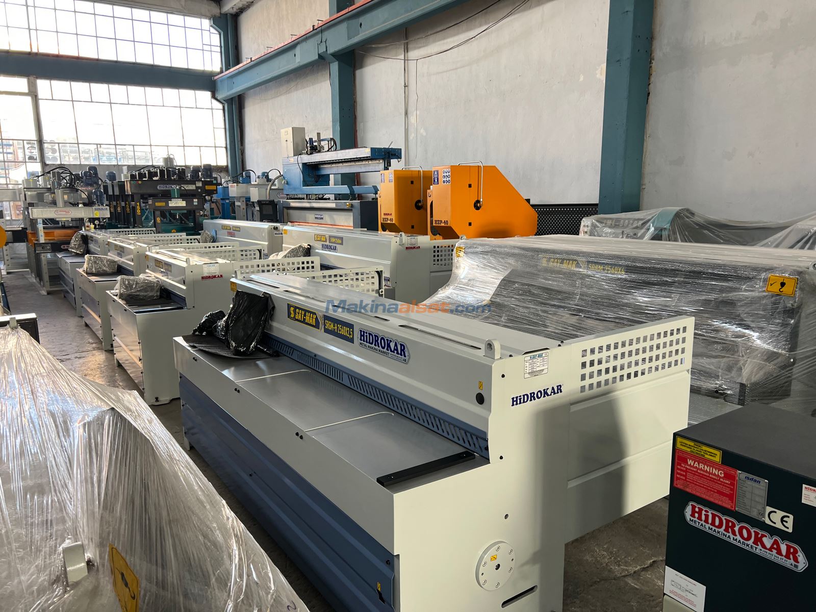 SAYMAK SRGM-H 2560x2,5MM REDİKTÖRLÜ GİYOTİN MAKAS Used Mechanical ...