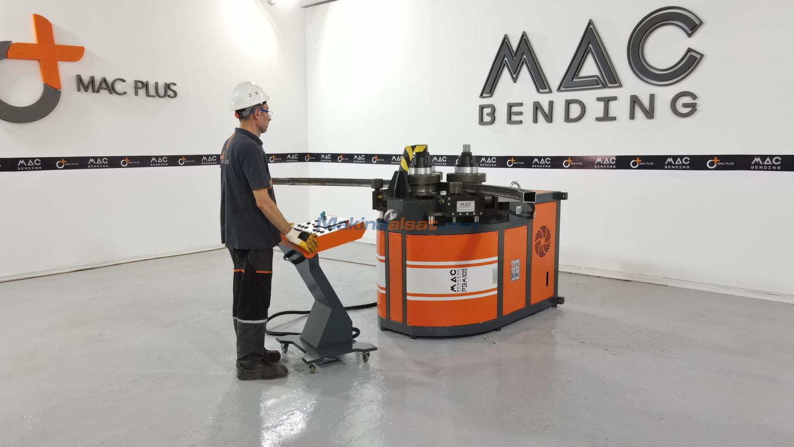 MAC BENDİNG PBM 100 HYD NC PROFİL VE BORU BÜKME Used Section Benders ...