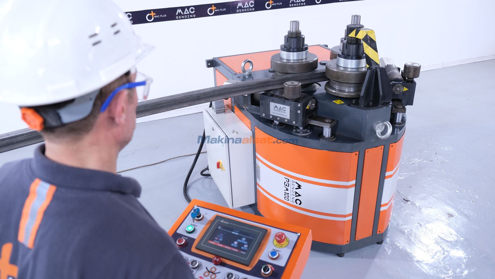 MAC BENDİNG PBM 100 HYD NC PROFİL VE BORU BÜKME Used Section Benders ...