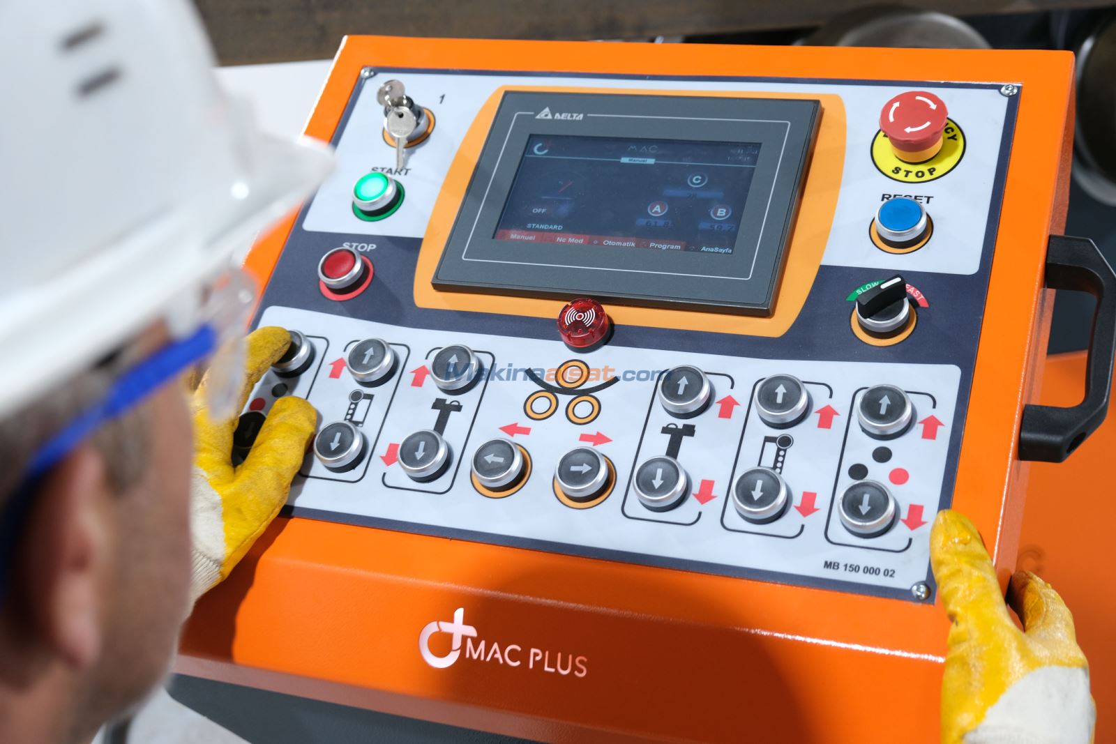 MAC BENDİNG PBM 80 HYD NC PROFİL VE BORU BÜKME Used Section Benders ...