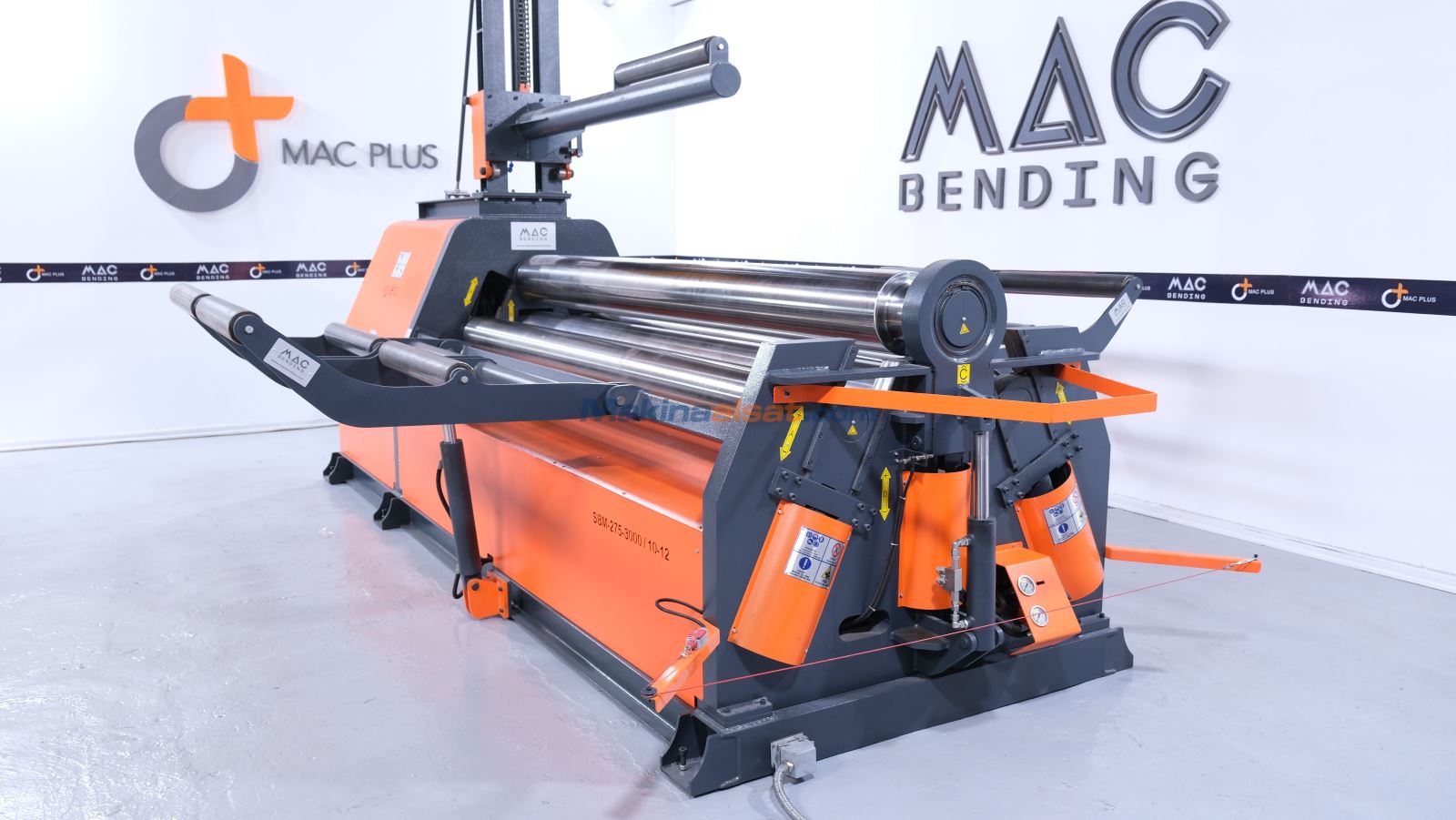 MAC BENDİNG SBM 275 - 2100 / 16 - 20 NC HİDROLİK SİLİNDİR BÜKME Used ...