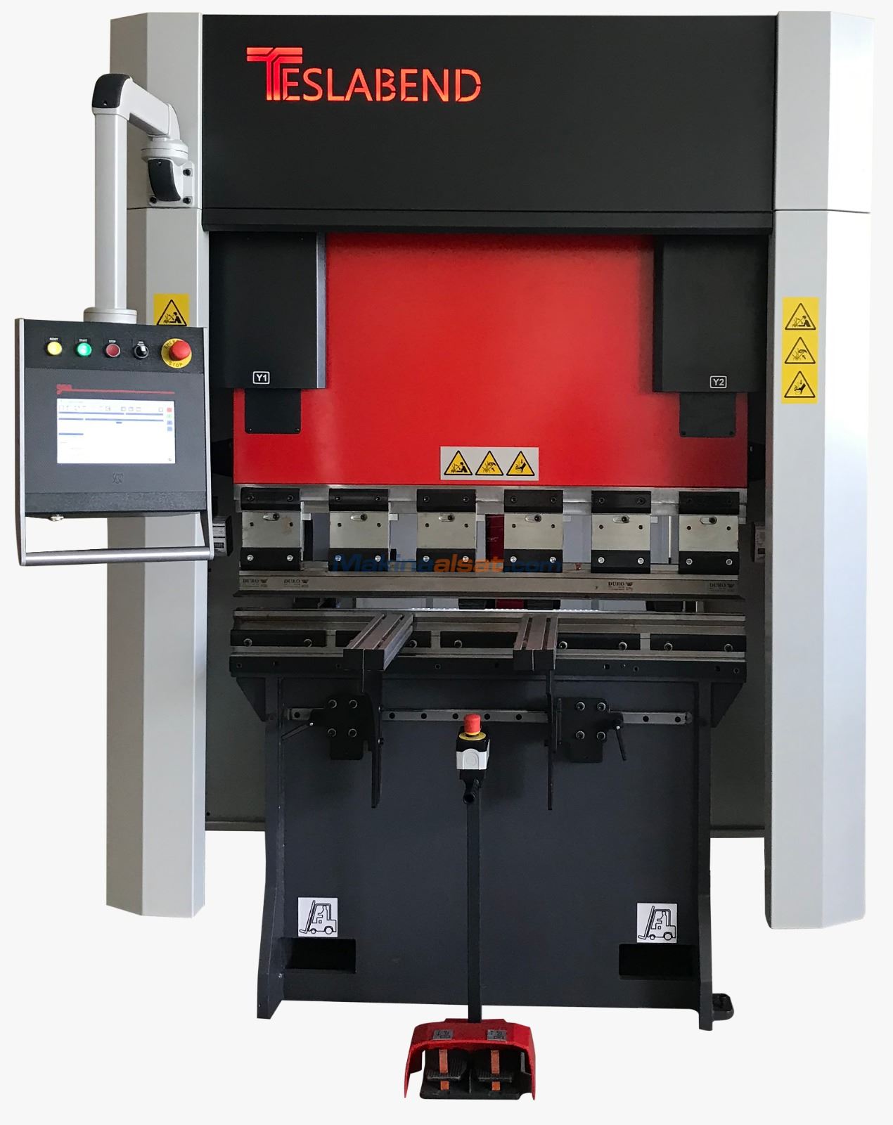 Satılık ikinci el 1300 mm ve 2050 mm BOYUNDA 4 EKSEN CNC HİDROLİK ...