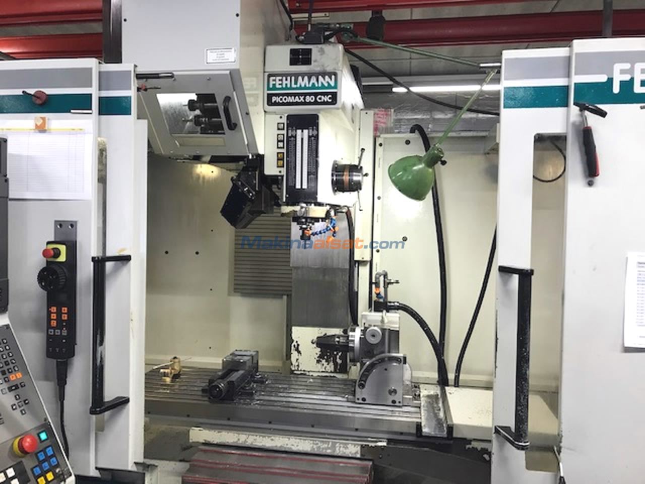 Satılık ikinci el FEHLMANN PICOMAX 80 İşlem Merkezi CNC Dik İşlem makinesi