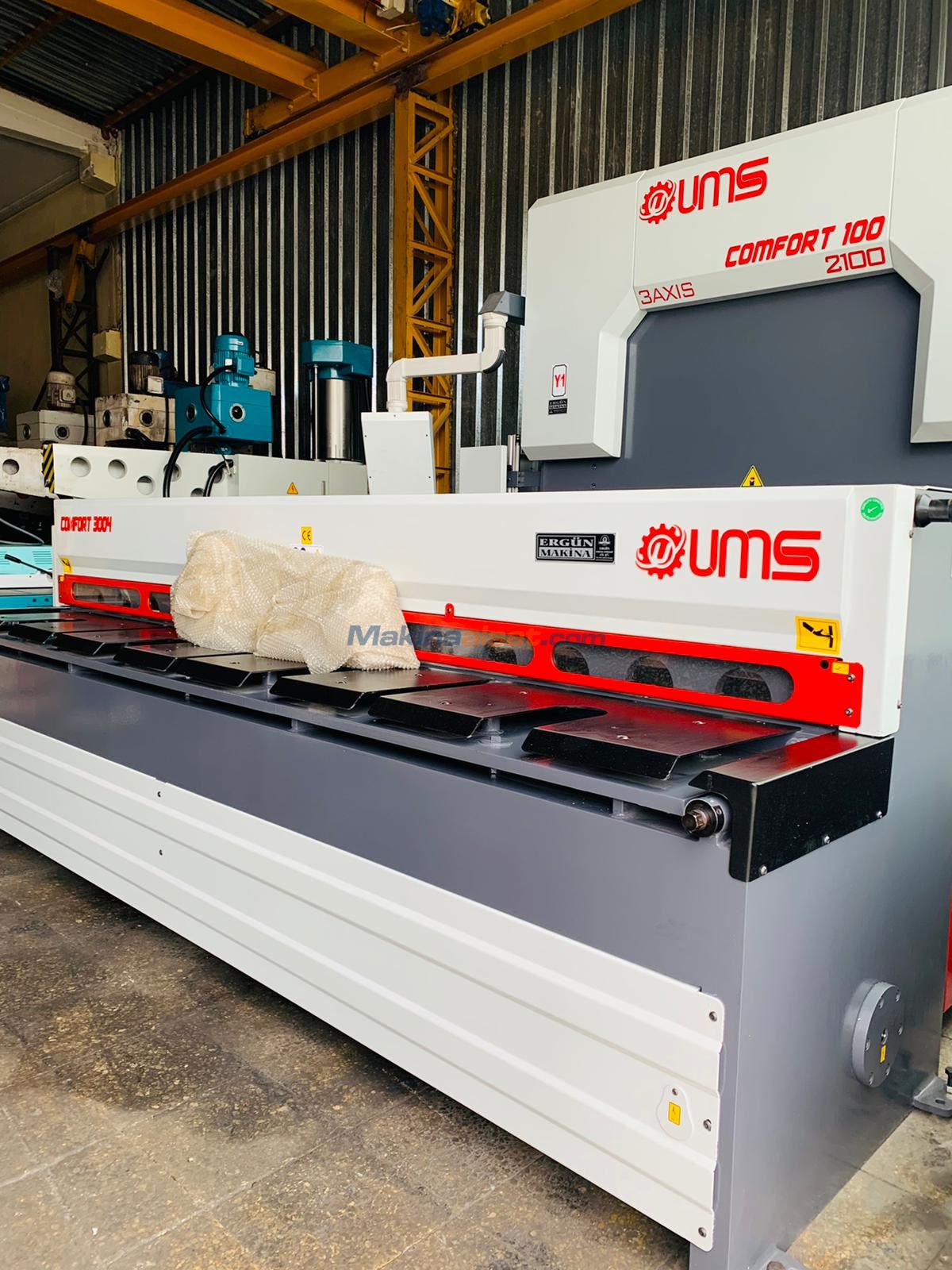 UMS COMFORT 3004 REDÜKTÖRLÜ GİYOTİN MAKAS Used Mechanical Guillotine ...