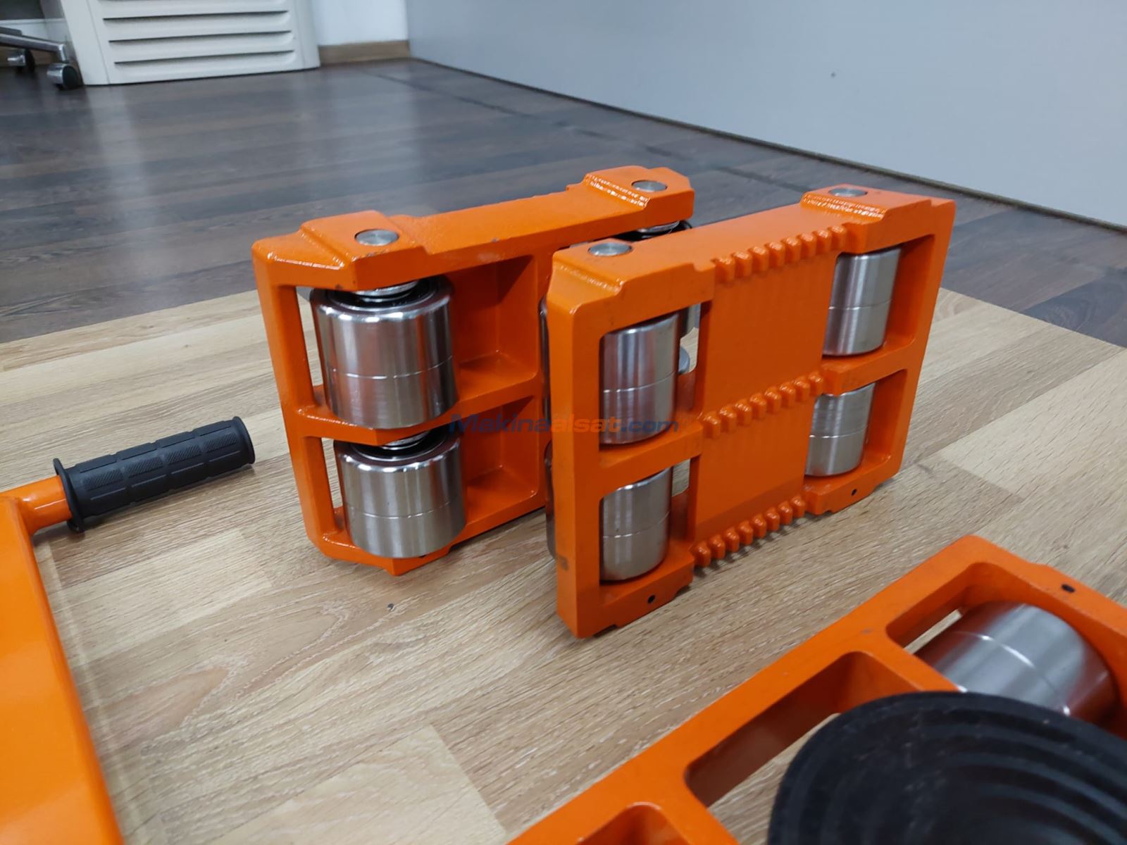 12 TON METAL TEKER MAKİNA TAŞIMA ARABASI Used Carriers machine for sale