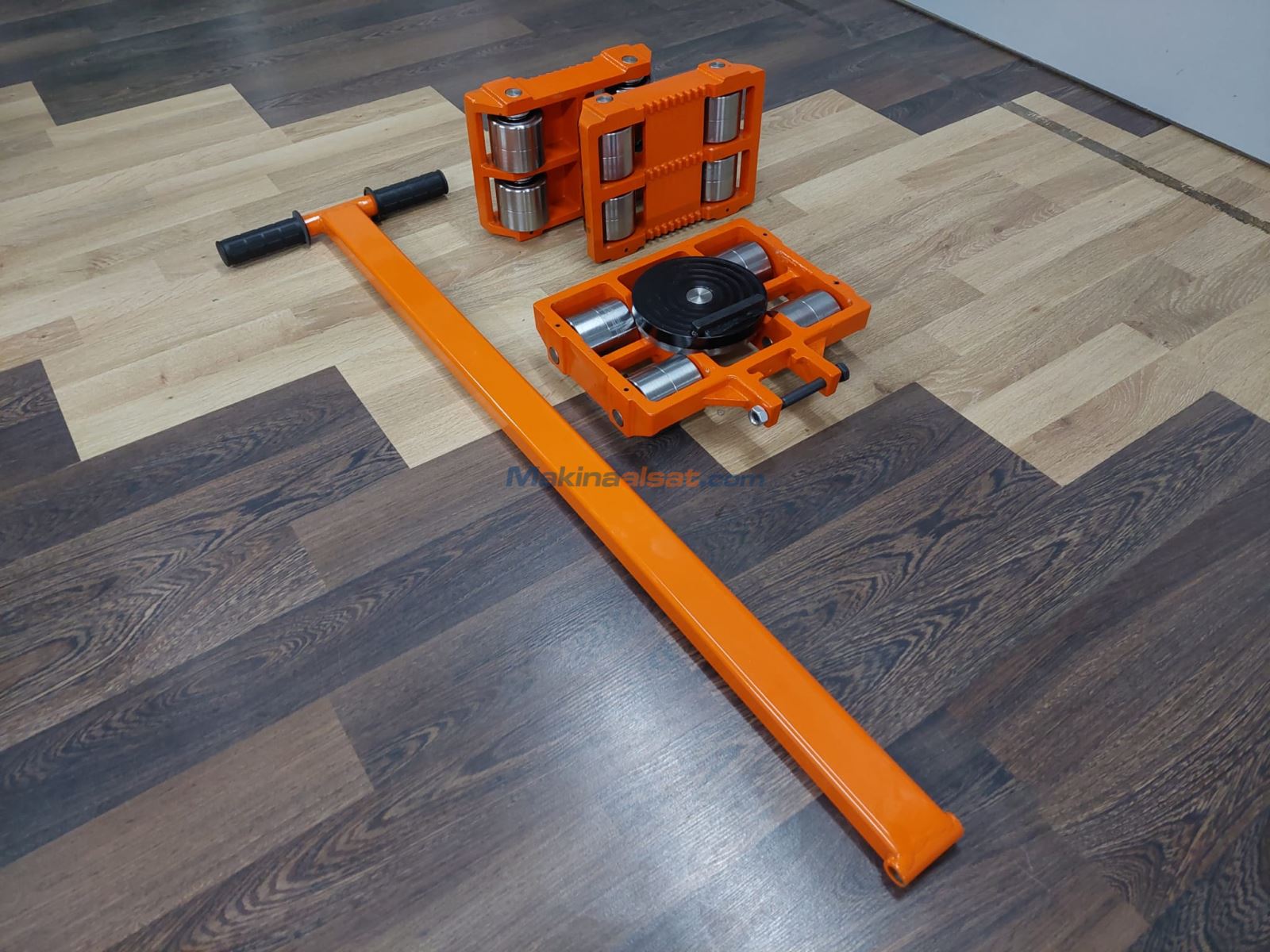 12 TON METAL TEKER MAKİNA TAŞIMA ARABASI Used Carriers machine for sale