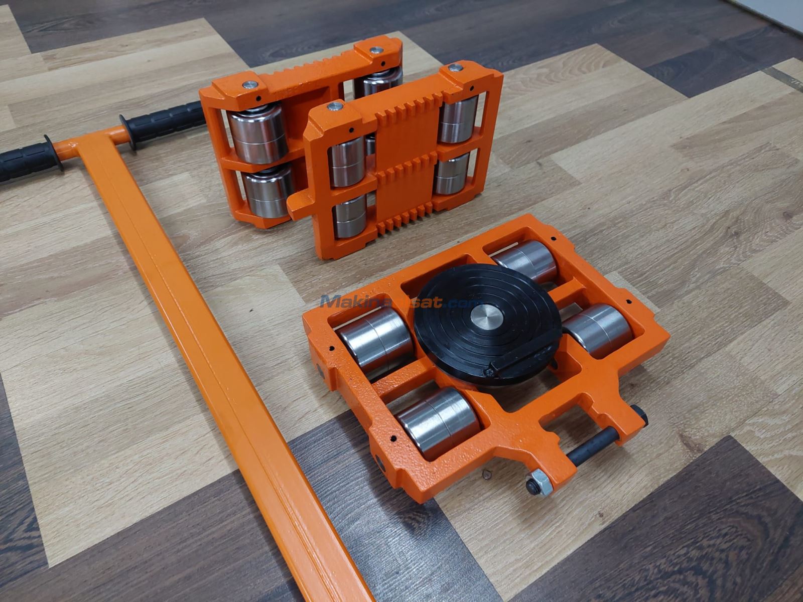 6 TON METAL TEKER MAKİNA TAŞIMA ARABASI Used Carriers machine for sale