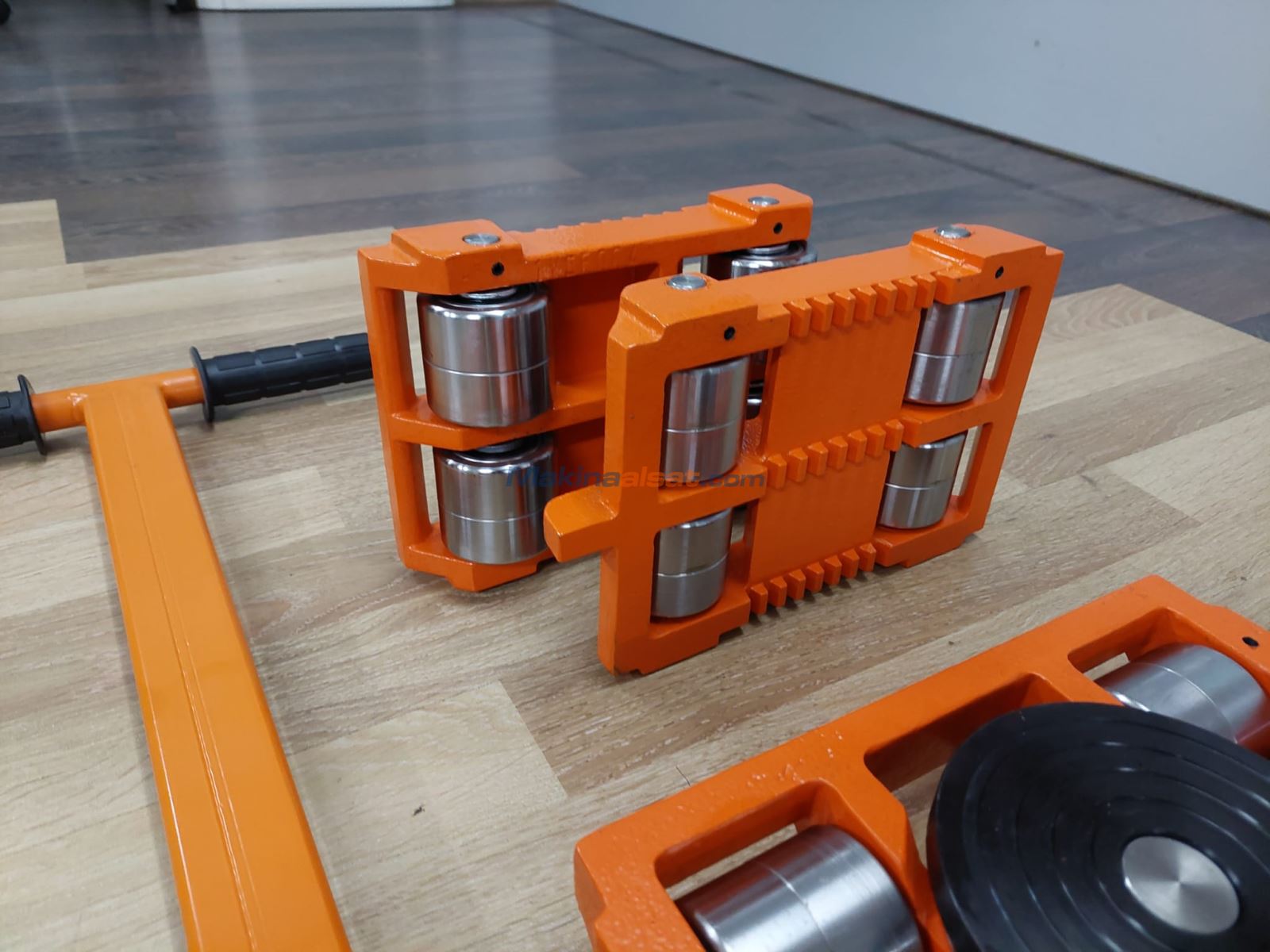 6 TON METAL TEKER MAKİNA TAŞIMA ARABASI Used Carriers machine for sale