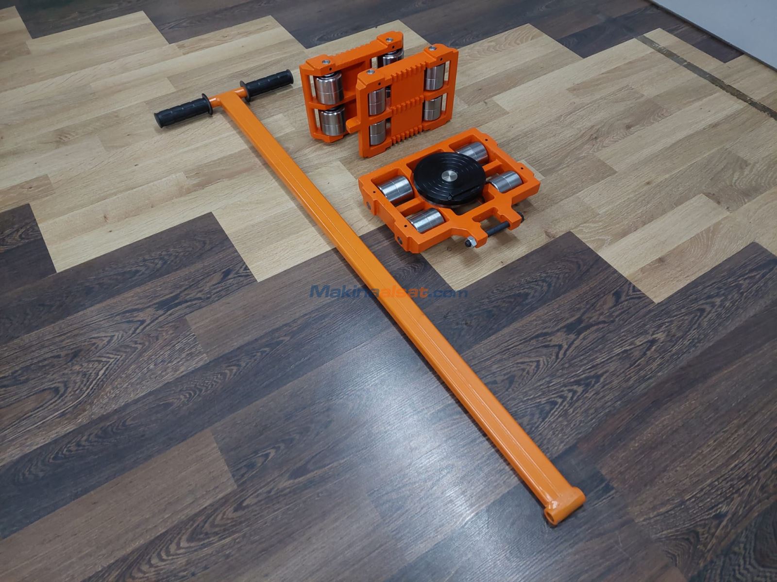 6 TON METAL TEKER MAKİNA TAŞIMA ARABASI Used Carriers machine for sale