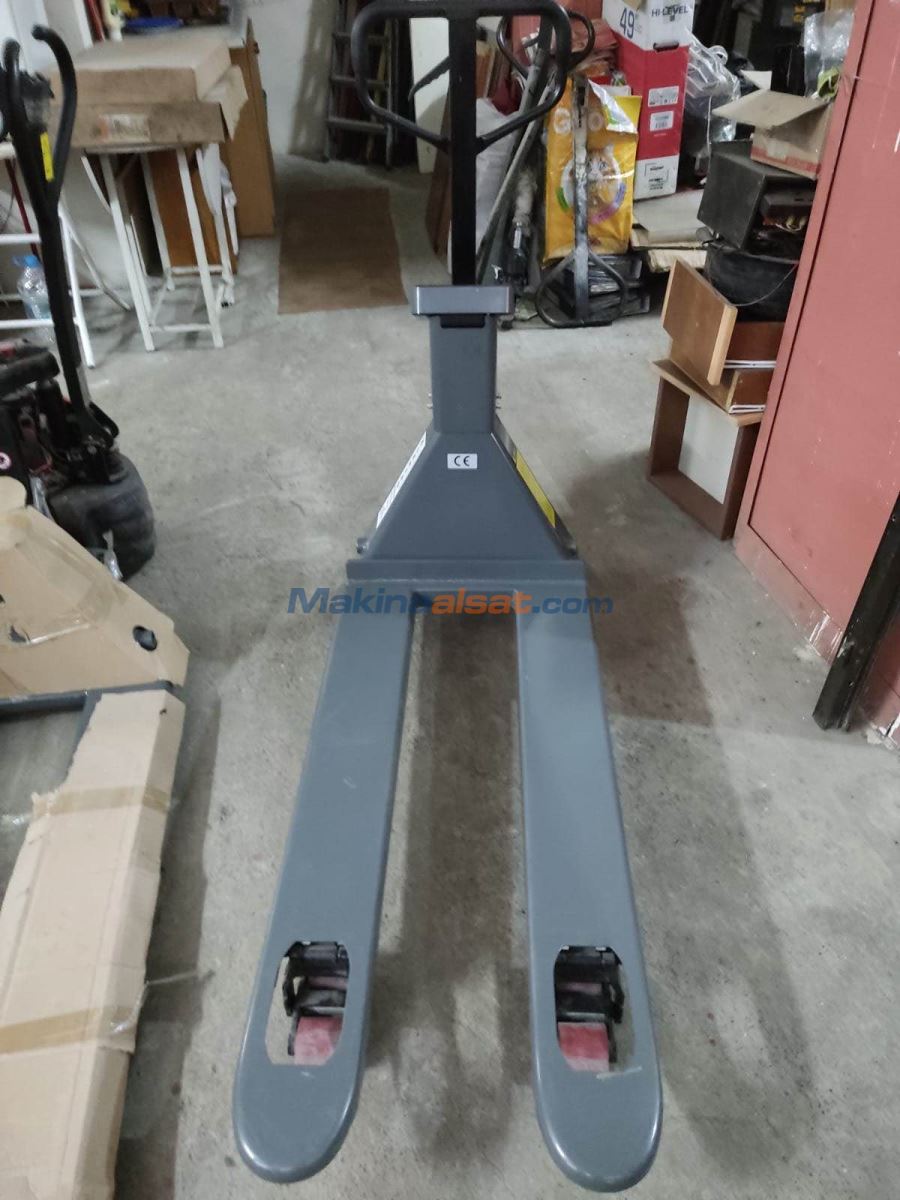 TARTILI YAZICILI PRİNTERLİ 2500 Kg TRANSPALET Used Carriers machine for ...