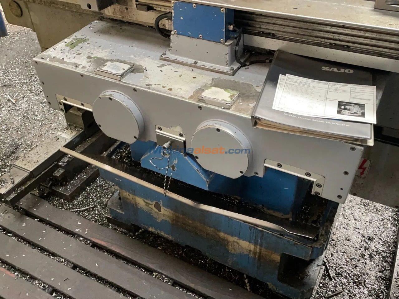 Satılık ikinci el ALMAN 1600x600x650 ISO 50 FANUC KONTROL CNC FREZE CNC ...
