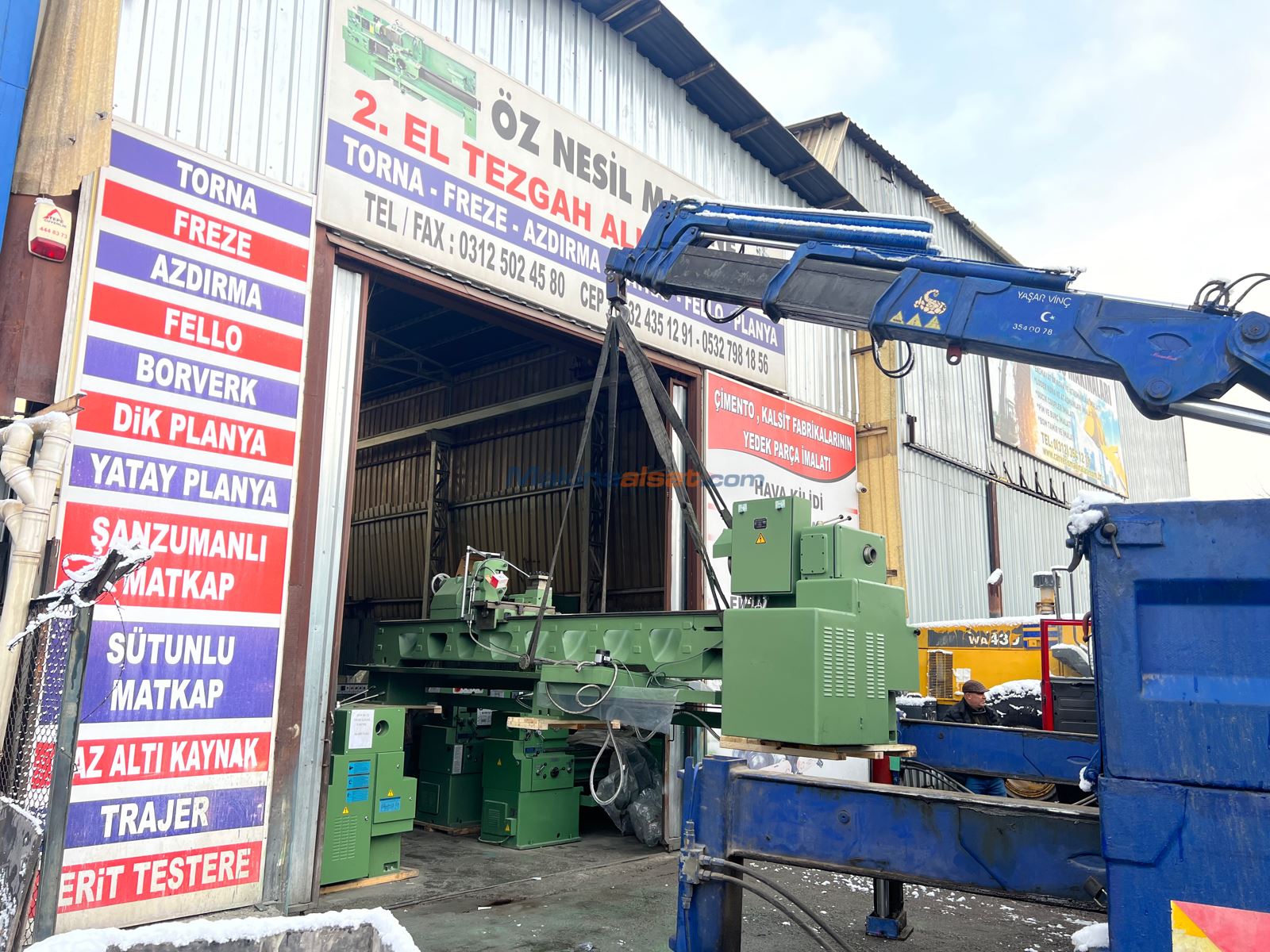 Sıfır TN 71 - 4 Metre Torna Used Centre Lathe machine for sale