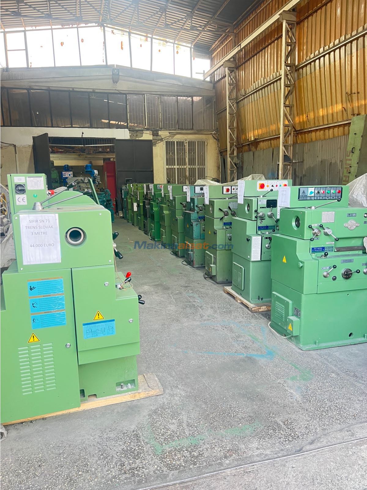 Sıfır TN 71 - 4 Metre Torna Used Centre Lathe machine for sale