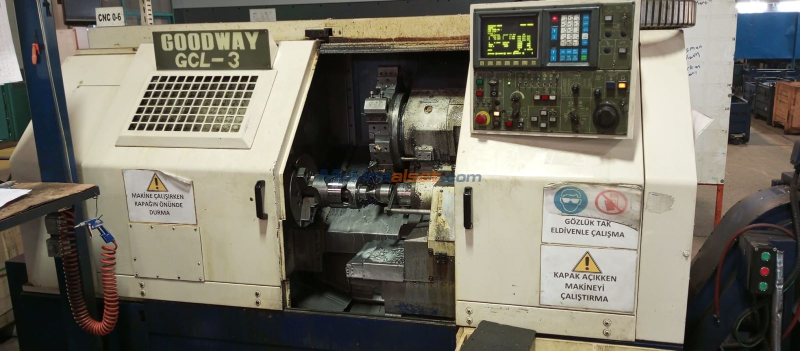 GOODWAY GCL-3 CNC Torna Used Cnc Lathe machine for sale