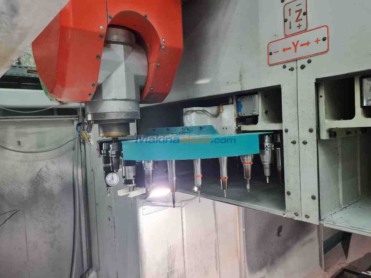 Satılık ikinci el Handtmann Cnc Köprü Tipi İşlem Merkezi CNC Portal ...