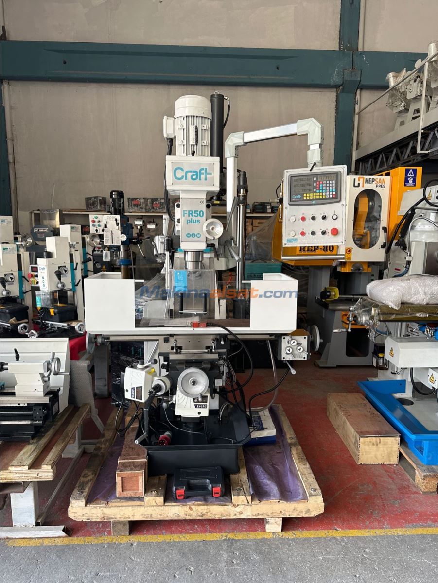 CRAFT FR50 PLUS KALIPÇI ÜNİVERSAL DİJİTALLİ FREZE Used Universal ...