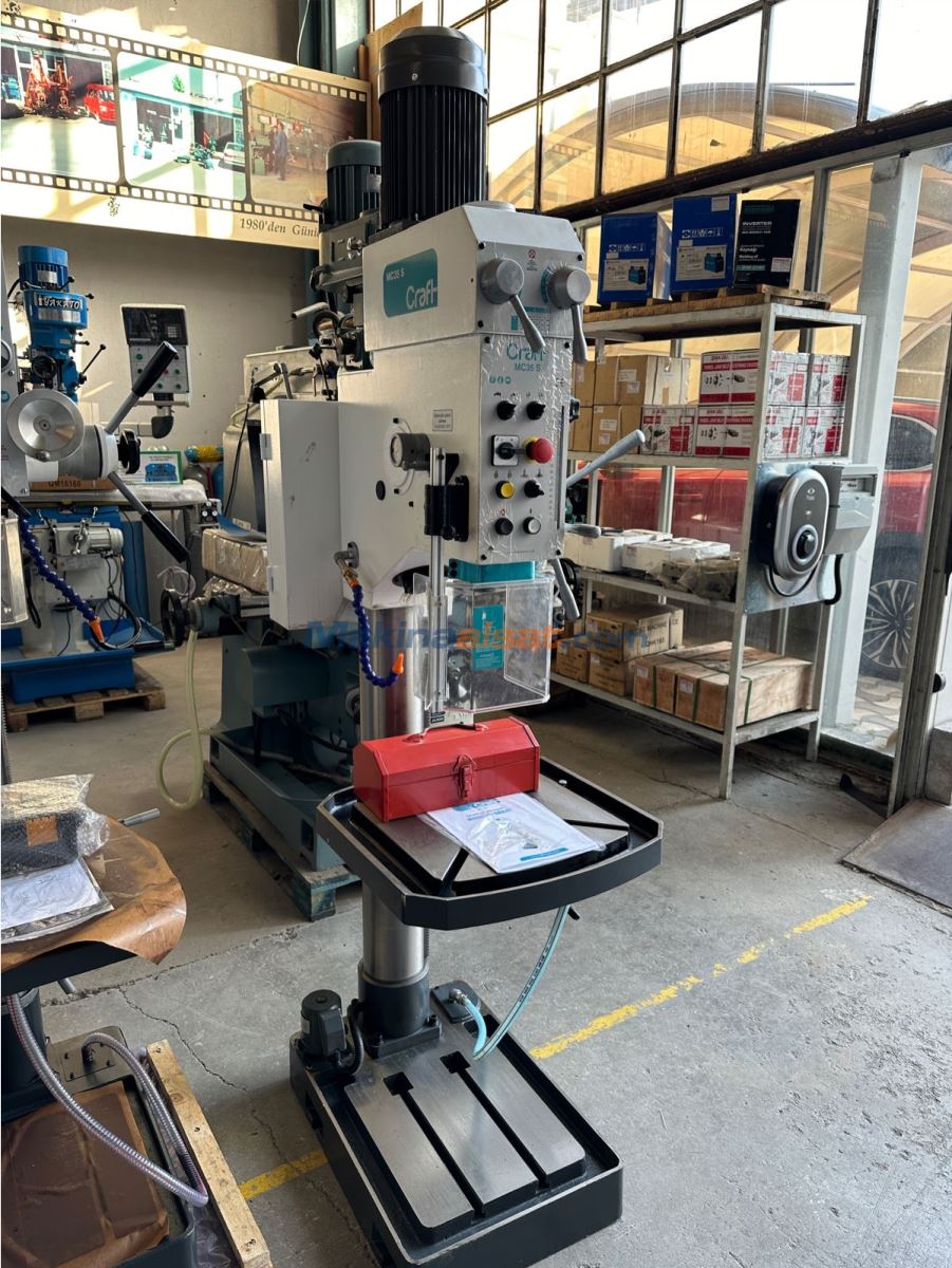 CRAFT MC35 S ŞANZIMANLI OTOMATİK MATKAP Used Geared Head Drill Press ...