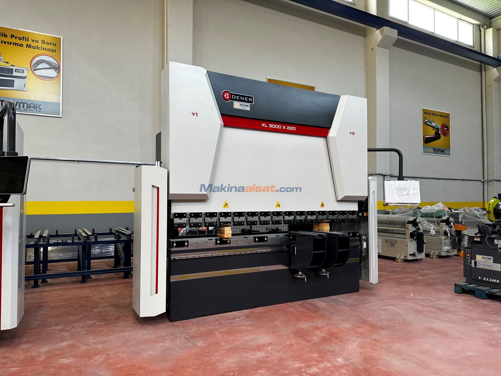 Satılık ikinci el DENER SMART XL 3100X220 TON CNC ABKANT PRES Abkant ...