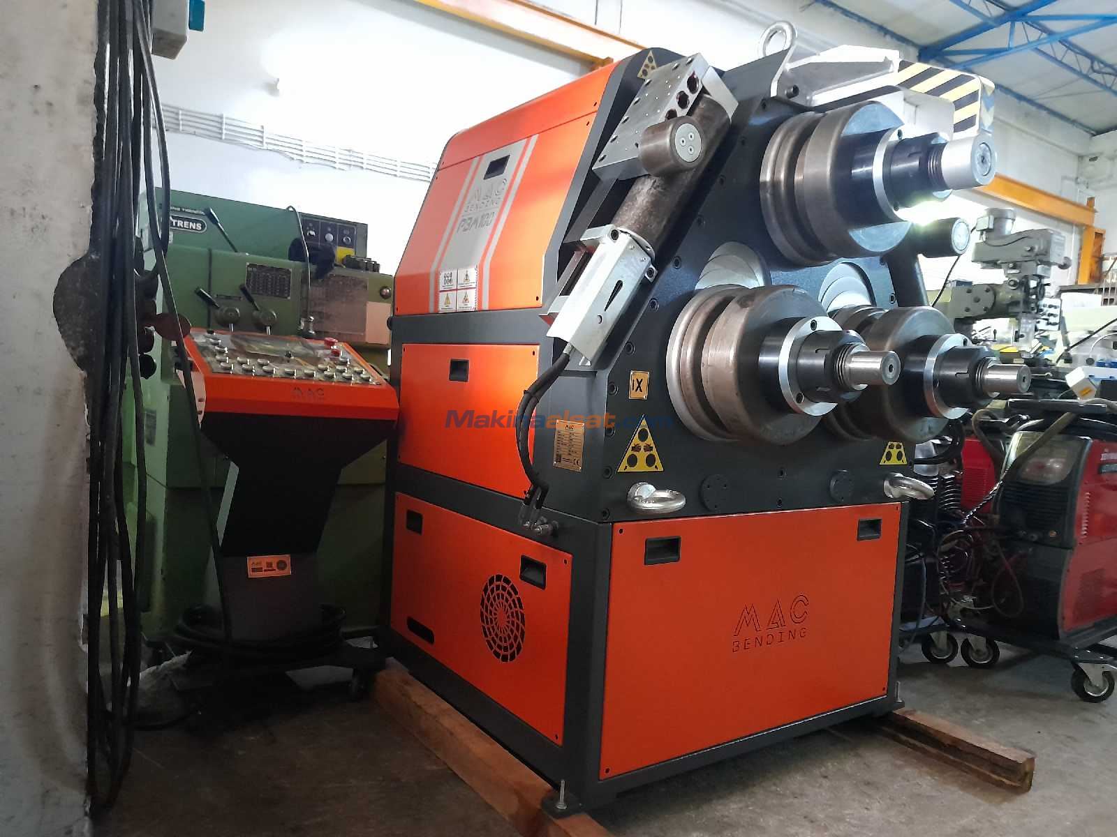 Satılık ikinci el MAC BEND PBM-100 HİDROLİK PROFİL BÜKME Profil Bükme makinesi