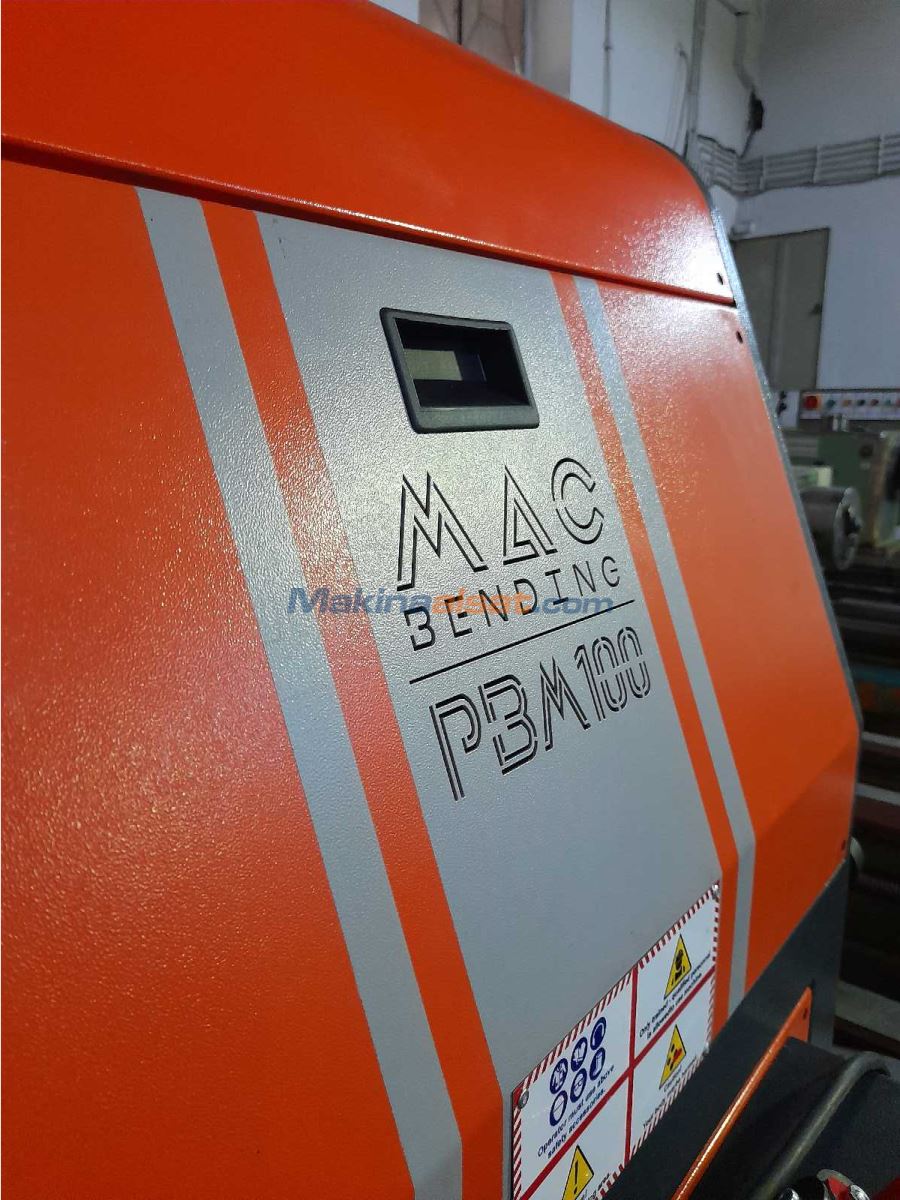 Satılık ikinci el MAC BEND PBM-100 HİDROLİK PROFİL BÜKME Profil Bükme ...