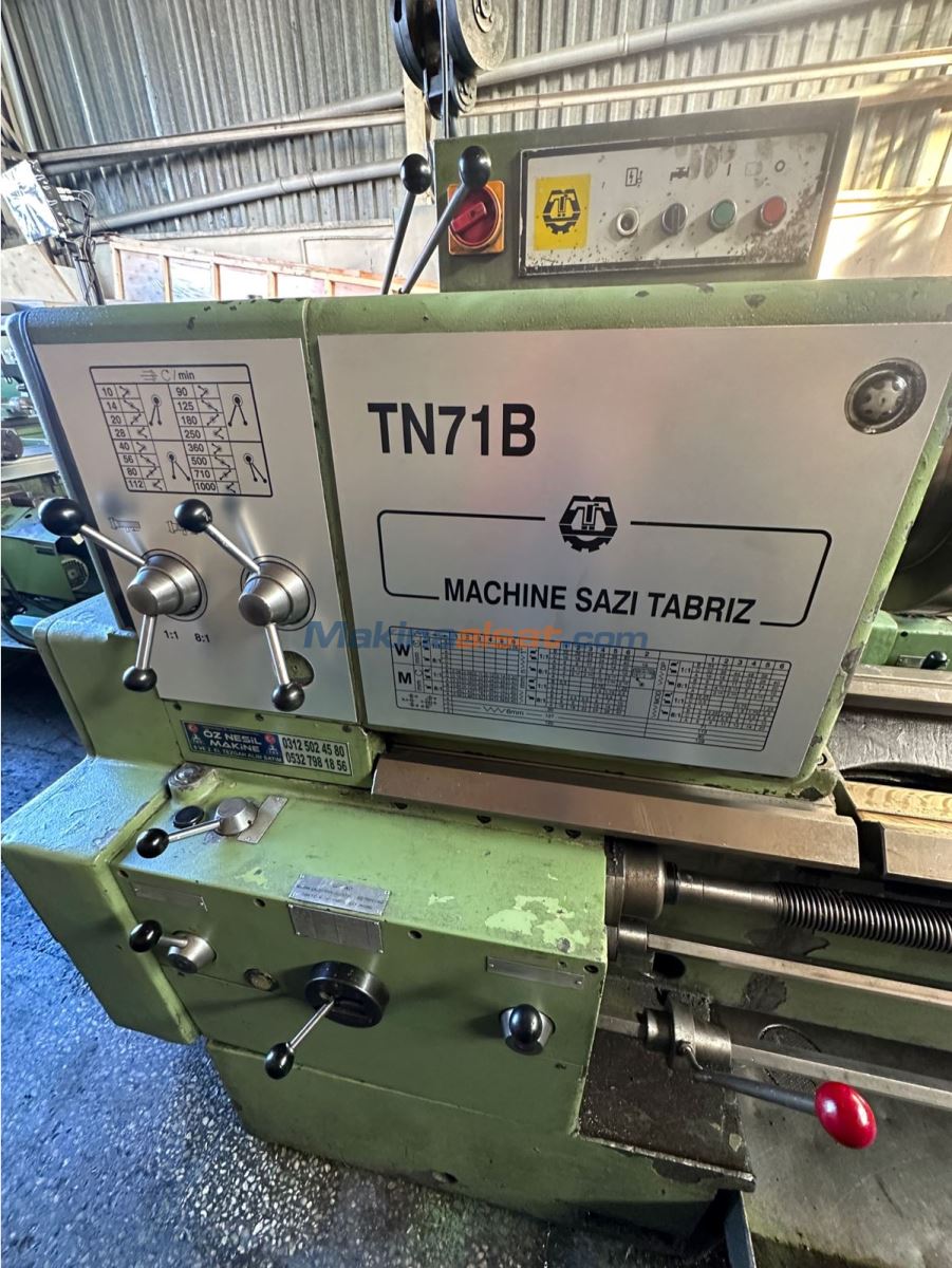 Satılık ikinci el SN 71-3 Metre İran 2015 Model Torna Universal Torna ...