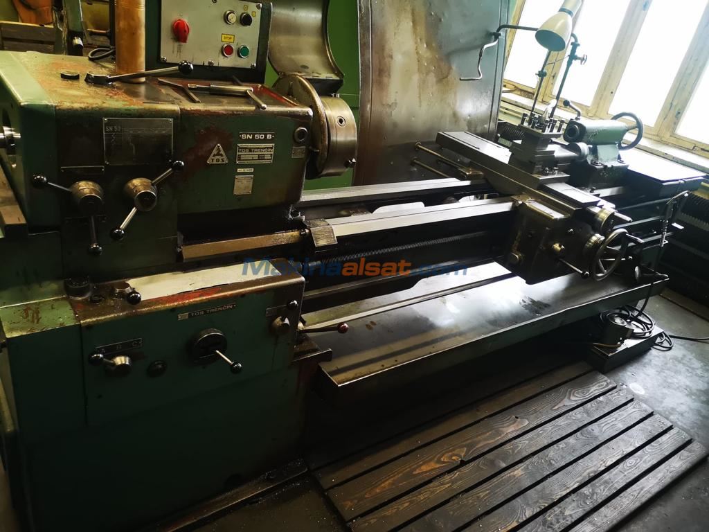 TOS SN 50-B 2 METRE TORNA Used Centre Lathe machine for sale