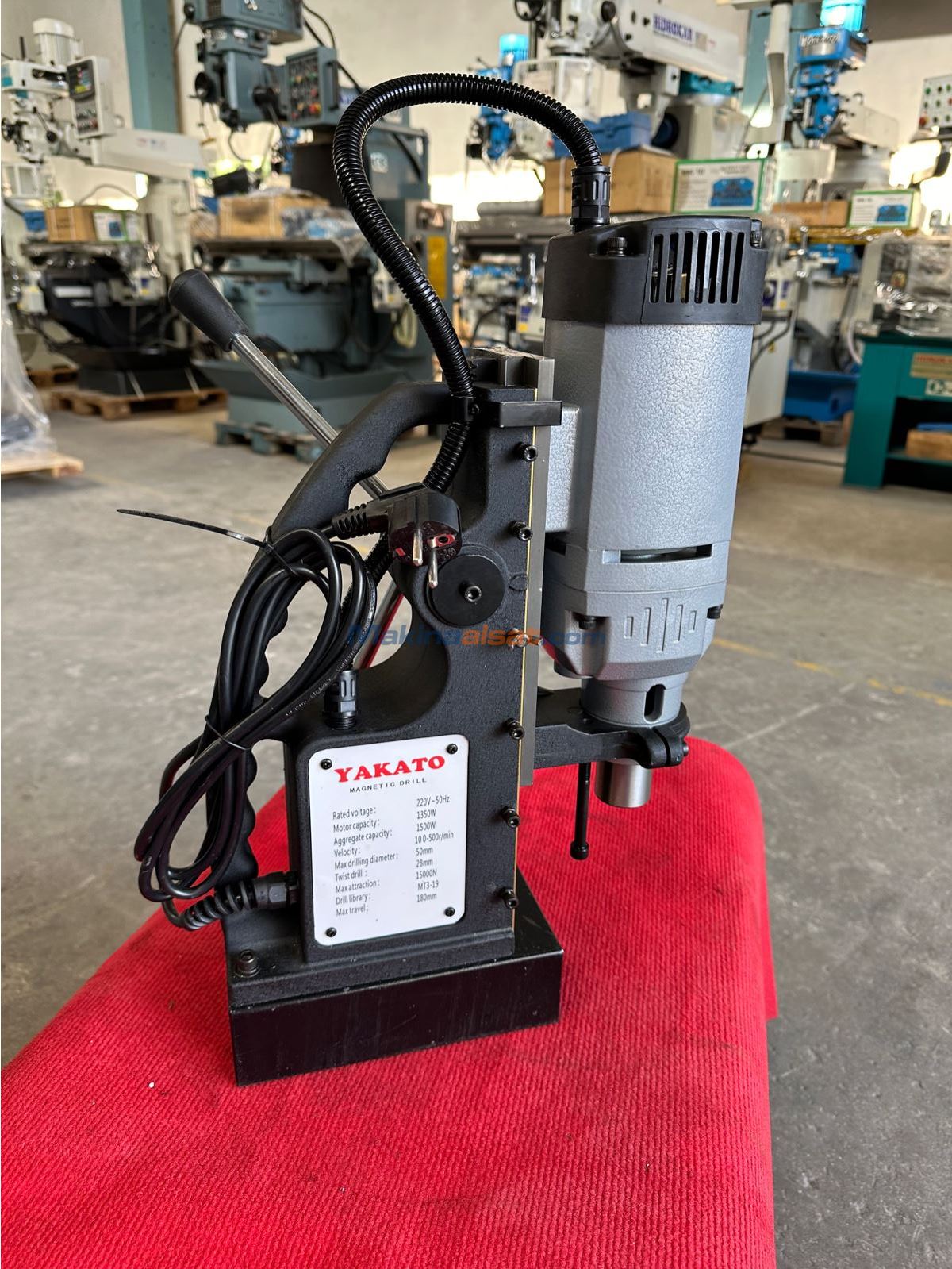 YAKATO 3 MORS MANYETİK MIKNATISLI MATKAP Used Magnet Drilling Machine ...