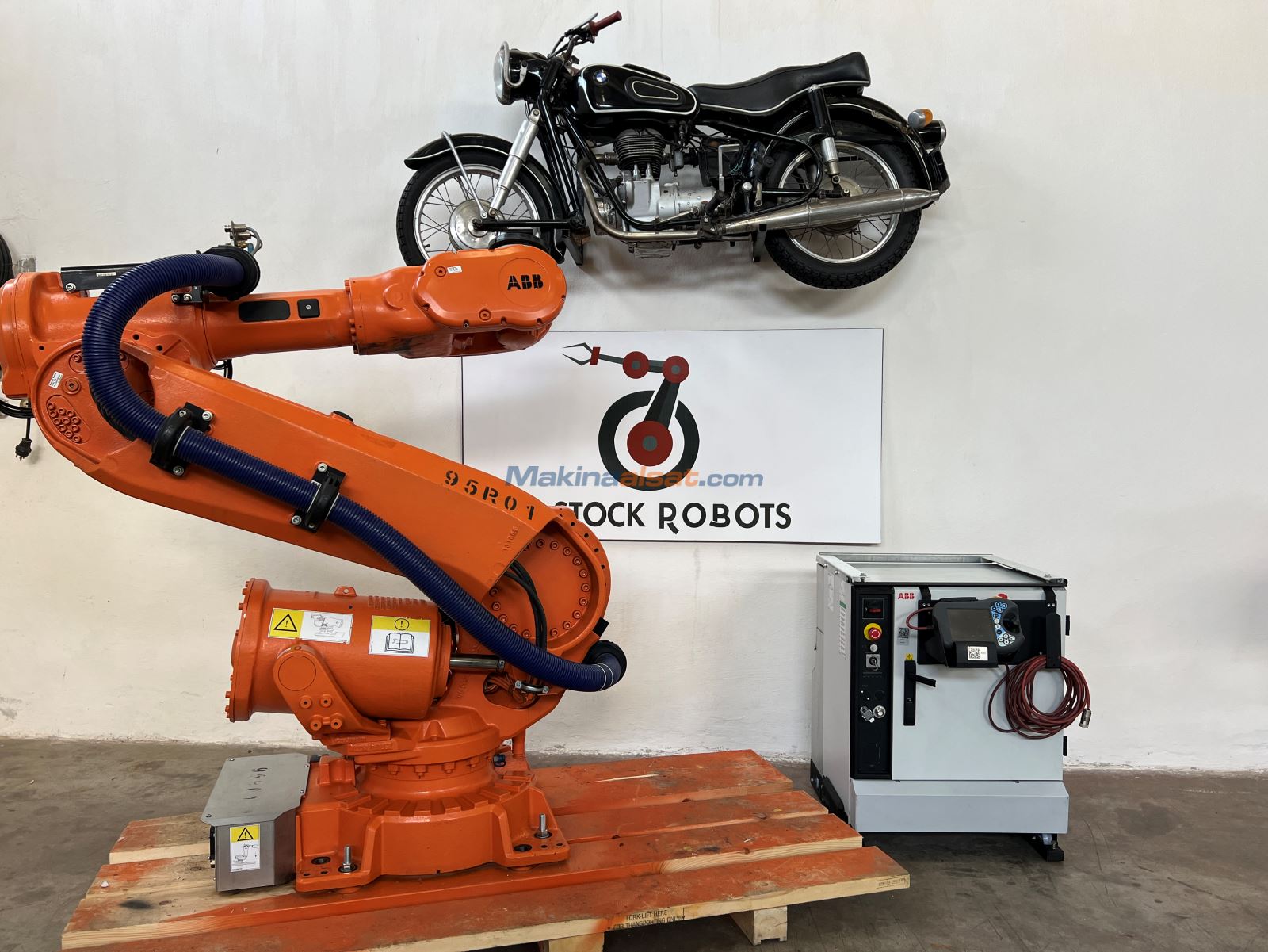 Satılık ikinci el ABB IRB 6640 - 205/2.75 IRC5 Robot Kol / Robotlar ...