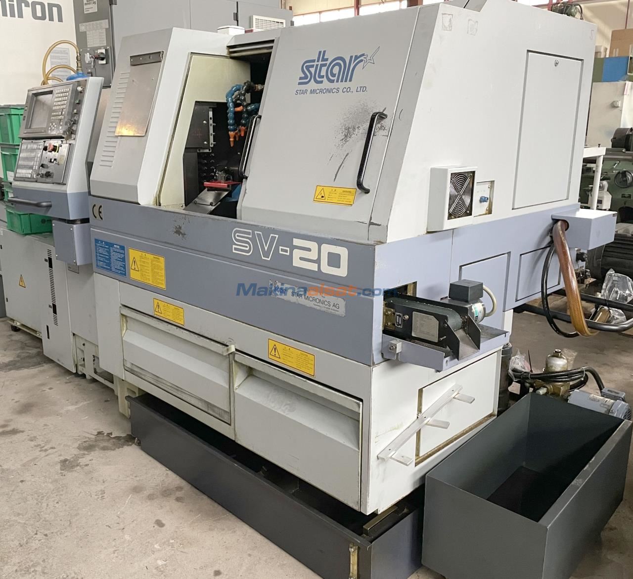 Satılık ikinci el STAR SV-20 CNC Otomat Torna CNC Otomat Torna makinesi