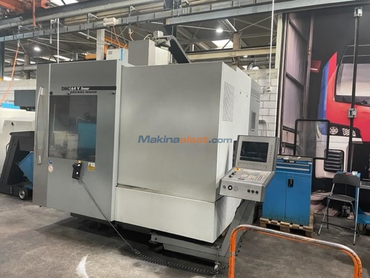 DMG DMC 64 V linear CNC Dik İşlem Used Cnc Vertical Machining Center ...