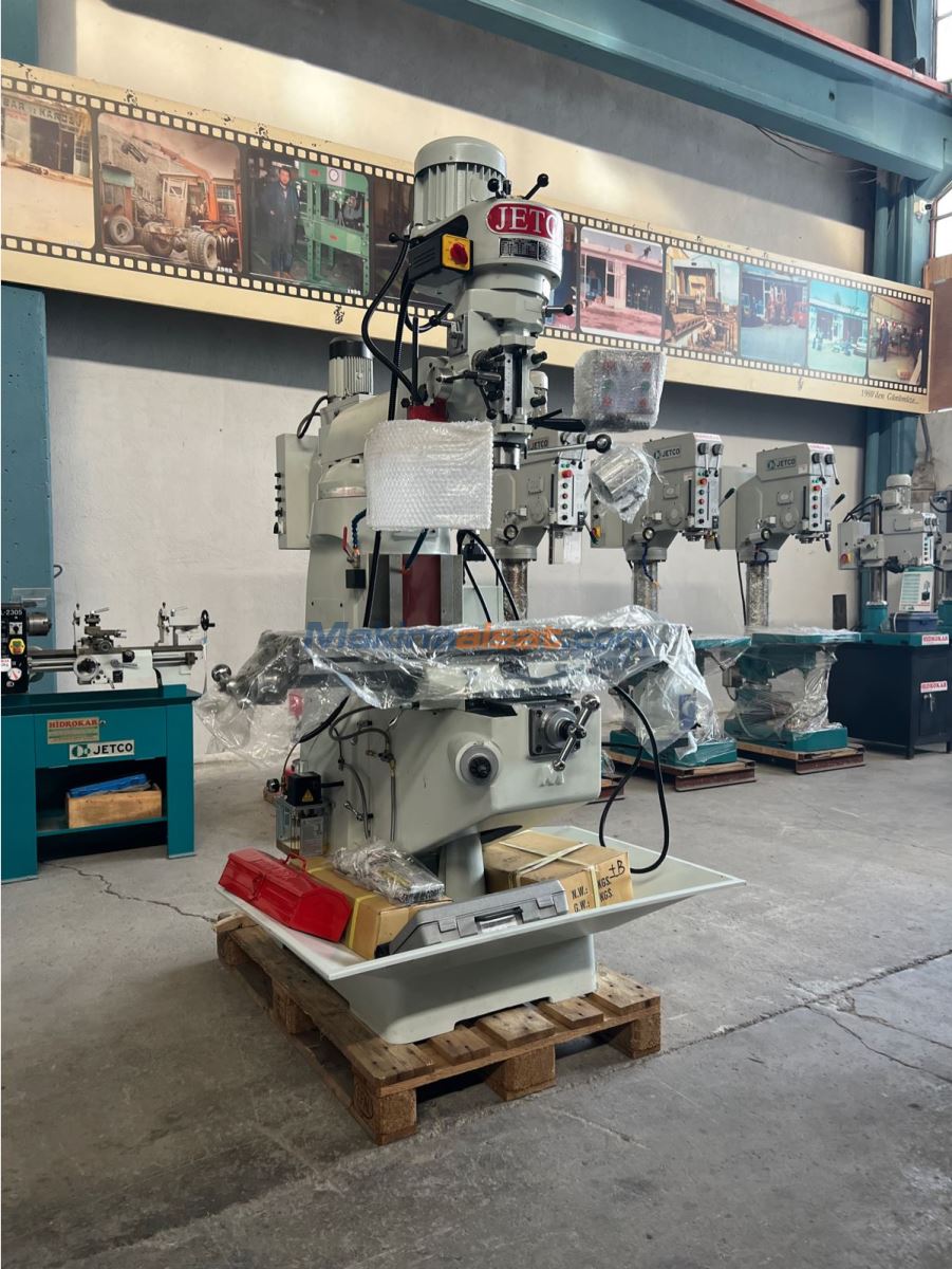SIFIR ÜRÜN STOKTAN TESLİM JETCO JBE-2 KALIPÇI FREZE Used Universal ...