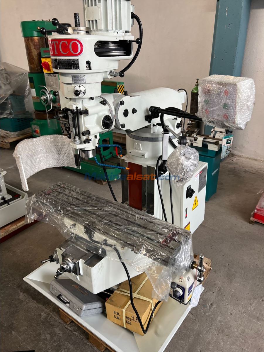 SIFIR ÜRÜN STOKTAN TESLİM JETCO JBE-2 KALIPÇI FREZE Used Universal ...