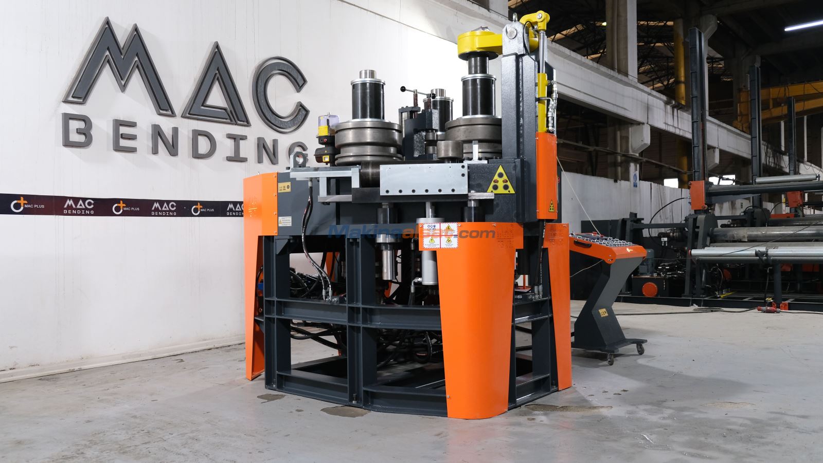 MAC BENDİNG PBM 150 HYD NC KONTROLLÜ PROFİL BÜKME Used Section Benders ...