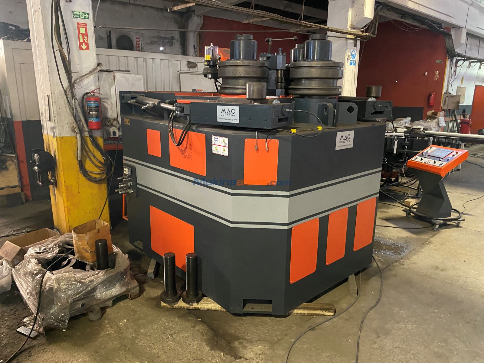 MAC BENDİNG PBM 180 HYD NC KONTROLLÜ PROFİL BÜKME Used Section Benders ...