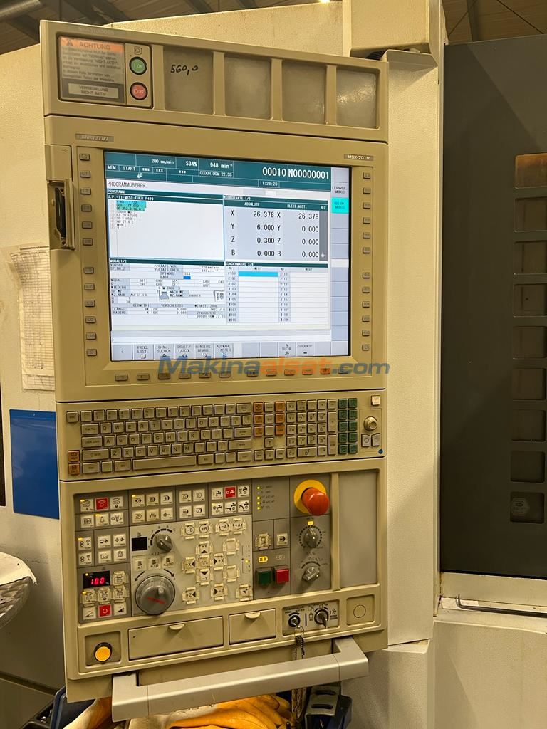 MORİ SEİKİ NH4000DCG YATAY İŞLEME MERKEZİ Used Horizontal Machining ...