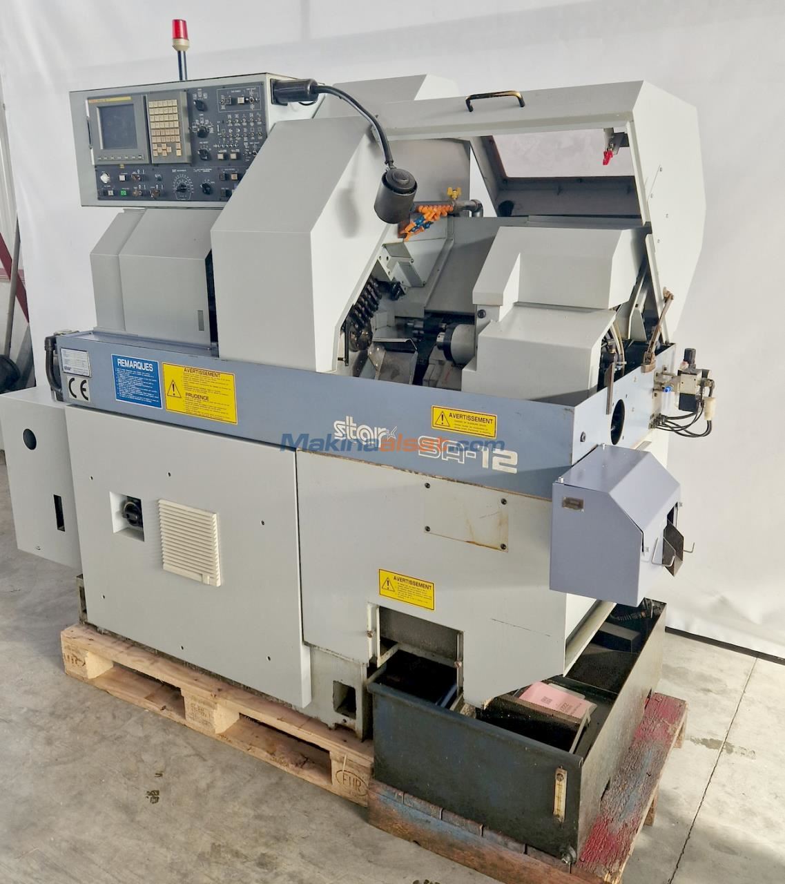 Satılık ikinci el STAR SA-12 CNC Otomat Torna CNC Otomat Torna makinesi